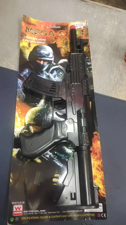 Interactive Plastic Toy Gun with Realistic Sounds for Kids" | Lazada PH