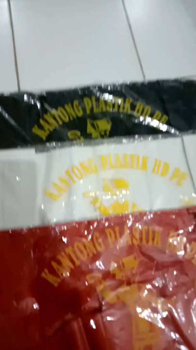 Kantong Plastik Hd Kresek Asoy Shopping Bag Packing Sampah Raja ...