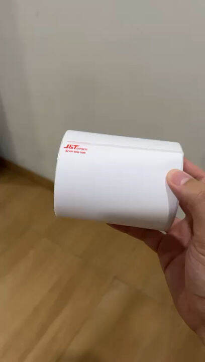 KERTAS THERMAL 150*100mm (A6) LABEL BARCODE LOGO JNT 1 ROLL - 300PCS ...