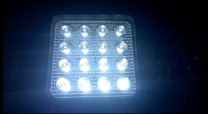 Lampu Sorot Tembak Kotak 16 Mata 12V-24V 28 mm | Lazada Indonesia