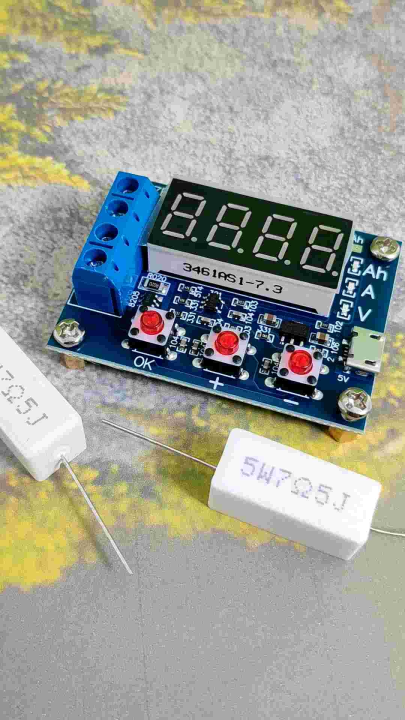 modul cek kapasitas baterai ZB2L3 mAh meter pengukur kapasitas baterai ...
