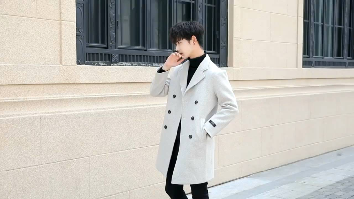 Long Coat blazer panjang pria kekinian korea syle | Lazada Indonesia