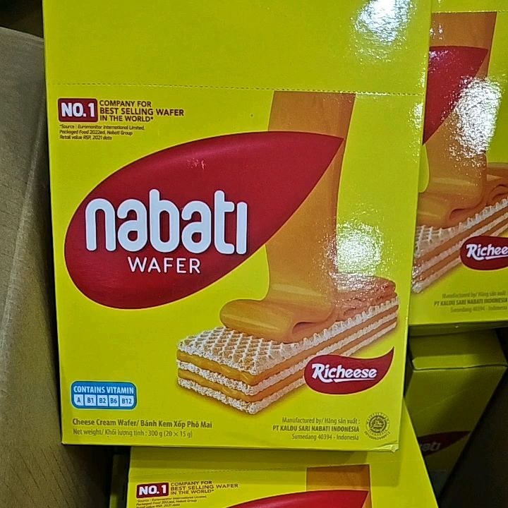 Bánh Nabati 300g (20 thãnh15g) | Lazada.vn