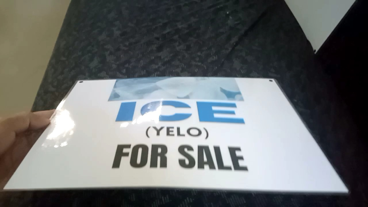 ICE for Sale Signages Laminated A4 Size waterproof | Lazada PH