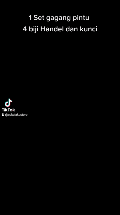 hendel pintu 1 set isi 4 Gagang Pintu/Paket Handle Pintu Rumah dan ...