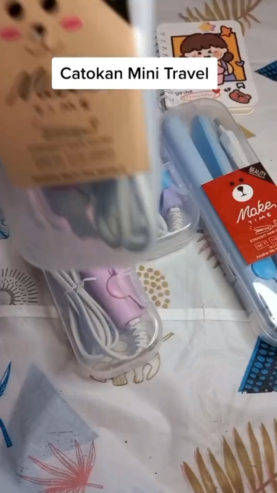 catokan mini karakter alat catok rambut mini 2in1 lurus dan keriting ...