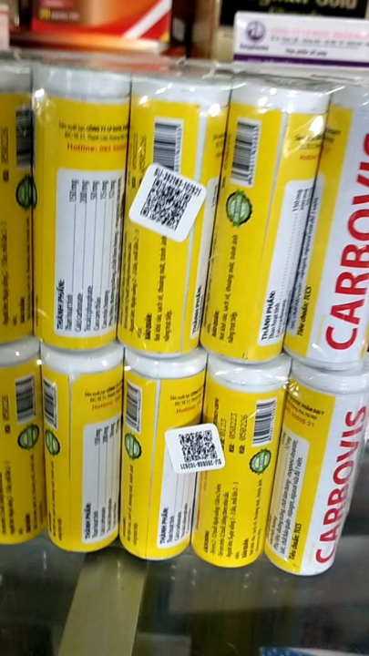 Viên tiêu thực CARBOVIS Đại Y Tub 15 viên giúp hỗ trợ tiêu hóa | Lazada.vn