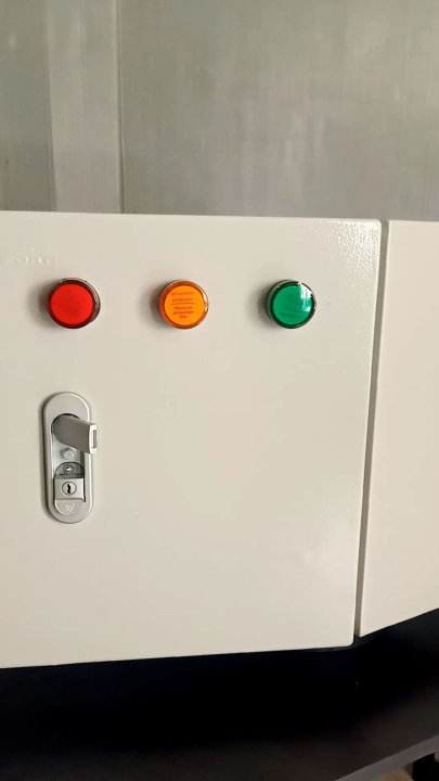 box panel 30x25x15 + pilot lamp RST metal indoor full 1mm pabrikan merk ...