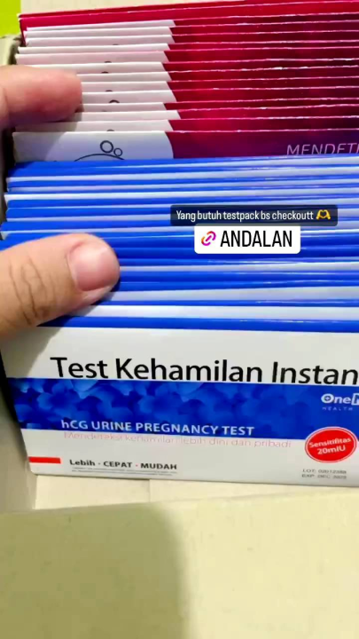Test pack Andalan Alat Tes Kehamilan Andalan Pregnancy Test Kit ...