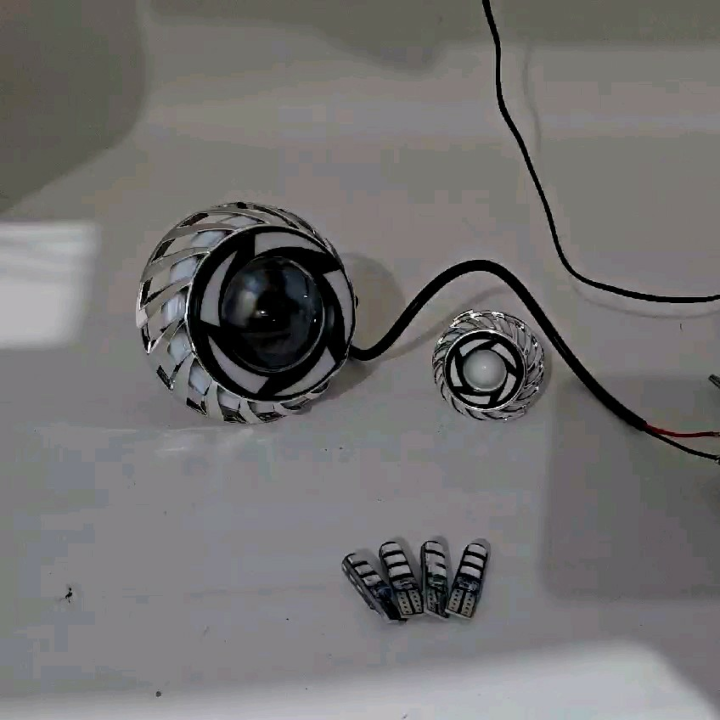 Paket 3 in 1 Lampu Utama Projie Led 3.5 Inch + Stoplamp Projie Rainbow ...