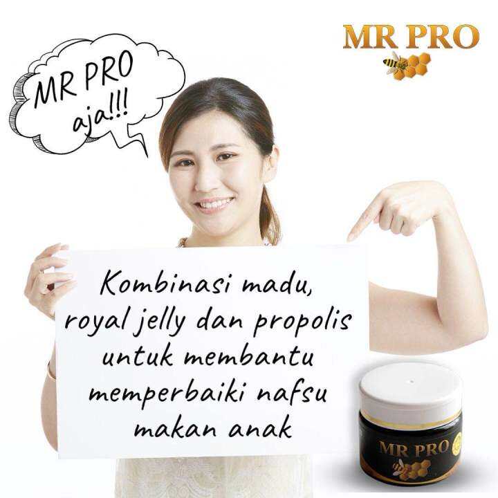 MR PRO HWI / Madu murni penambah nafsu makan dan daya tahan tubuh / MR-PRO ORIGINAL HWI MADU ...