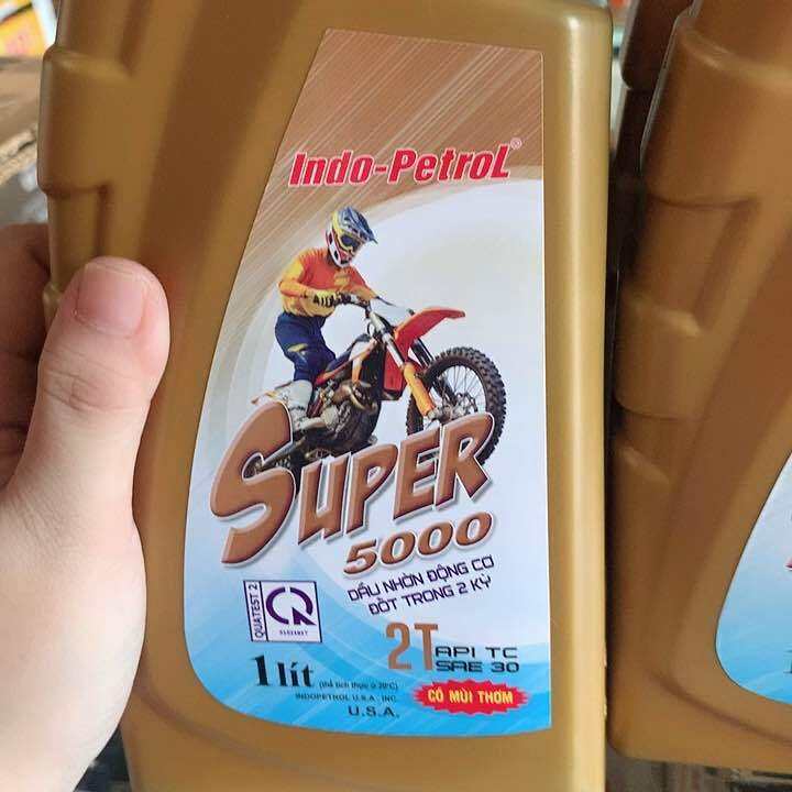 Dầu nhờn động cơ đốt trong 2 kỳ SUPER 5000 | Lazada.vn