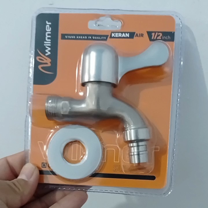 Kran Taman Stainless Model Engkol / Kran Taman Wilmer SUS304 / Kran air ...