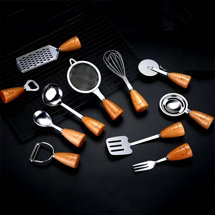 11in1 Alat Manggang Dapur/Spatula Peralatan Dapur Lengkap Dengan Gagang ...