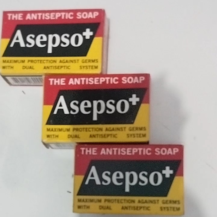ASEPSO ANTISEPTIC SOAP 80G/ asepso sabun batang anti septic ampuh ...