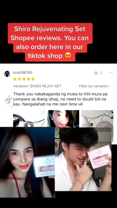 Shiro Rejuvenating Set #Shiro #RejuvenatingSet | Lazada PH