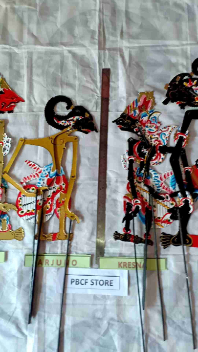 Wayang Paket 5 Wayang Bimo Bolodewo Kresna Gatutkaca Arjuna | Lazada ...