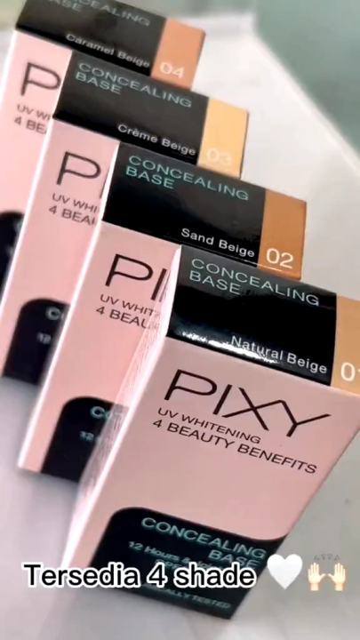 PIXY Concealing Base 4 Beauty Benefits 02 Sand Beige (💯% ORIGINAL ...