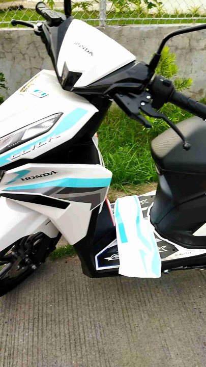 Click Version 3 Decals /Cover Up decals Honda click Decals Honda click ...