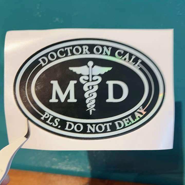MD logo Sticker for CAR Reflectorized Water Proof Do Not Fade | Lazada PH