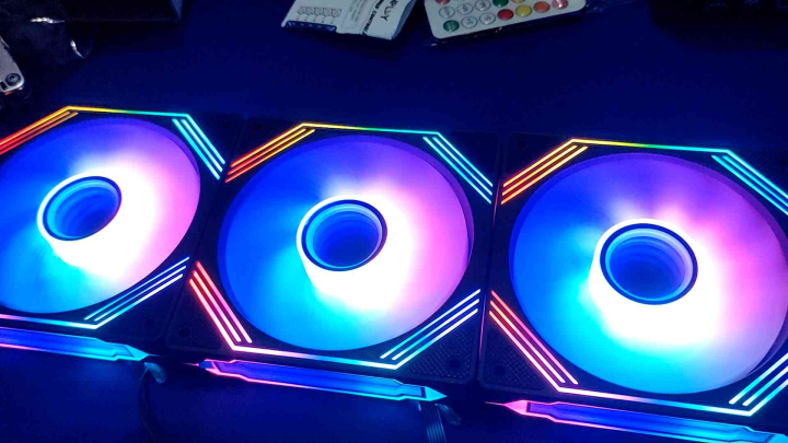 Inplay Seaview X3 120MM RGB Case Fan 6Pin Silent Computer Fan With RGB ...