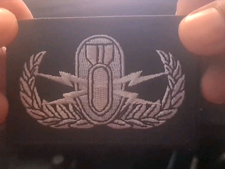 EOD Explosive Ordnance Disposal Patch for Bandolier backpack uniform ...