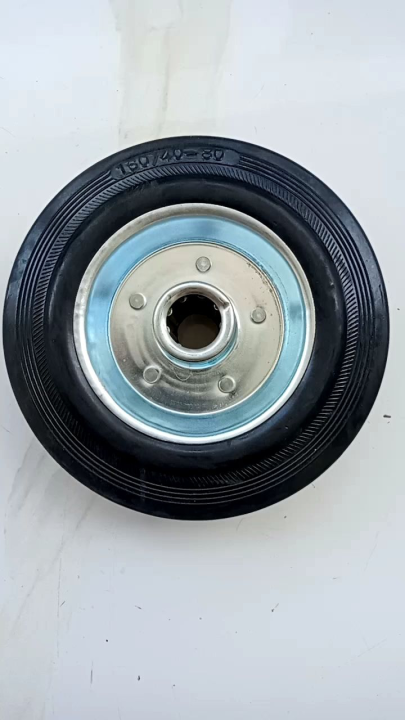 Roda Troli 6" inch Wheel Only Roda Karet Roda Etalase Roda Gerobak ...