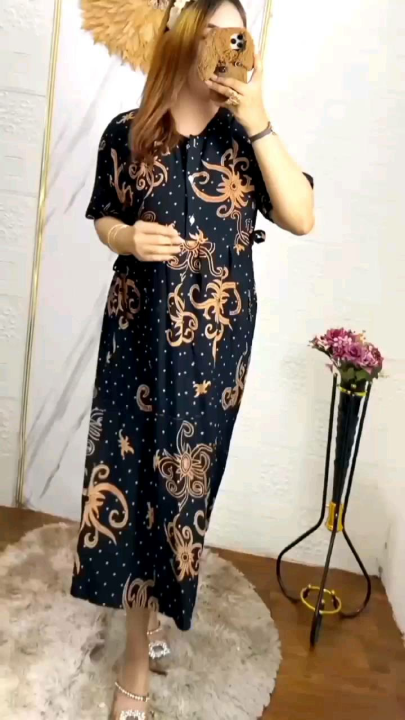 Daster / Dres cibi wanita kekinian viral terbaru busui bumil | Lazada ...