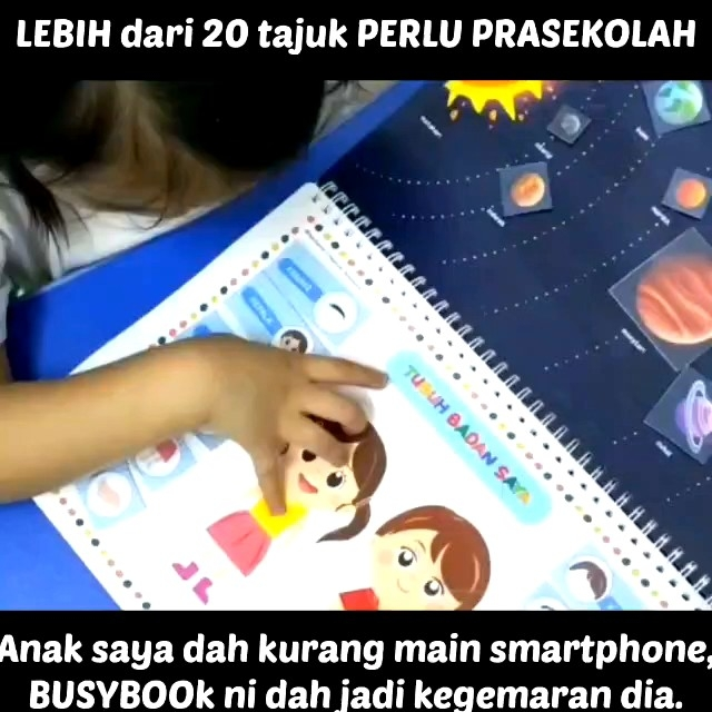 BUSY BOOK || Buku Aktiviti Saya (BM)/ My Busy Book (English)/Busy Book ...