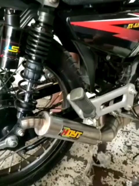 Knalpot Rx King Kolong Kobra Slincer HDYT racing Full stainles | Lazada ...