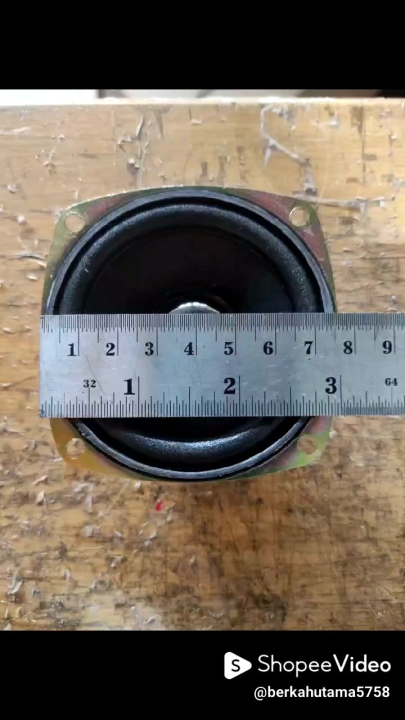 SPEAKER WOOFER 3INCHI 4ohm 5watt spiker kecil 3in 3" | Lazada Indonesia