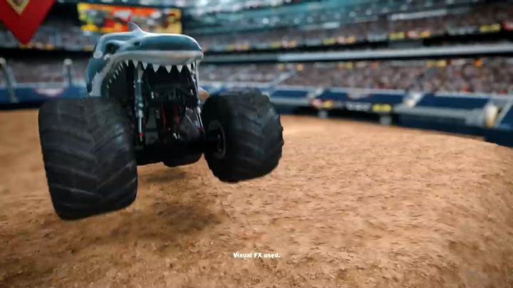 Hot wheels monster truck thunderRoarus drop playset original | Lazada ...