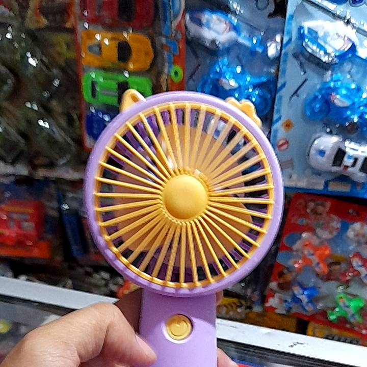 KIPAS ANGIN TANGAN CAS USB SX115 PORTABLE DENGAN HOLDER/ KIPAS DENGAN ...