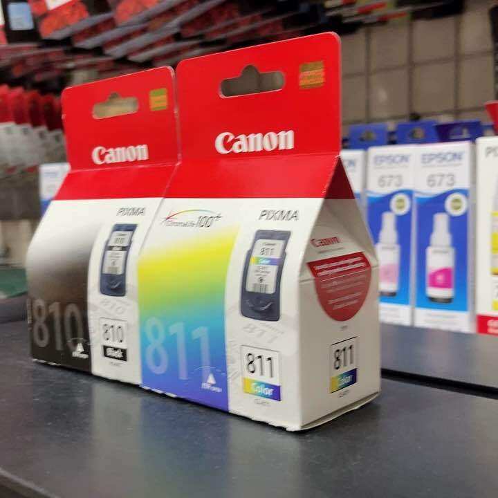 Canon ink cartridge 810 black and 811 colored | Lazada PH