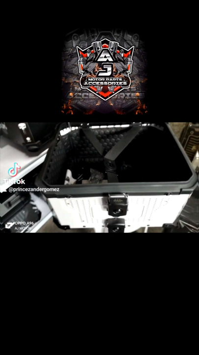 NIWRA BMW AND RAPTOR ALLOY TOP BOX 25L-35L-45L-55L | Lazada PH