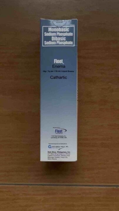 Fleet Enema Monobasic Sodium Phosphate Dibasic Sodium Phosphate | Lazada PH