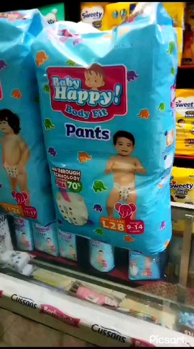 Baby Happy L28 Pantas Popok Diapers Bayi | Lazada Indonesia