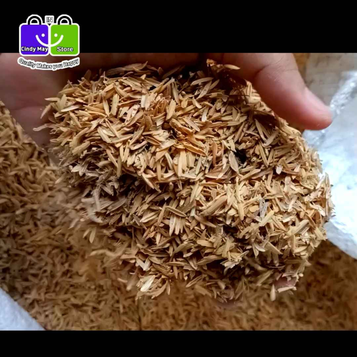 🌾Fresh Rice Hull 1 kilogram per PACK it's pure and Organic Ready to use ...