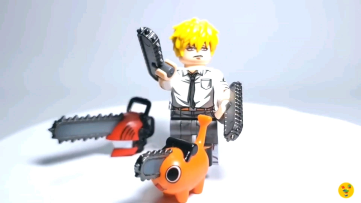 Mainan Anak lego anime Chainsaw man denji dan pocita lengkap | Lazada ...