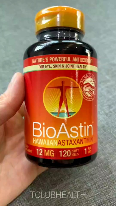 BioAstin ASTAXANTHIN 12mg 120solf gels | Lazada.co.th
