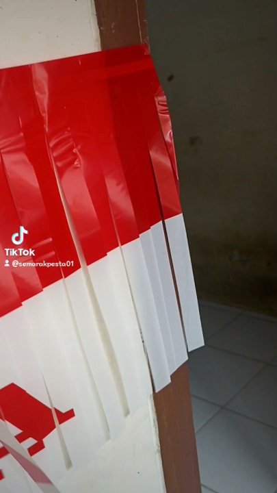 (juara murah) banner rumbai DIRGAHAYU RI, banner agustusan, banner 17 ...