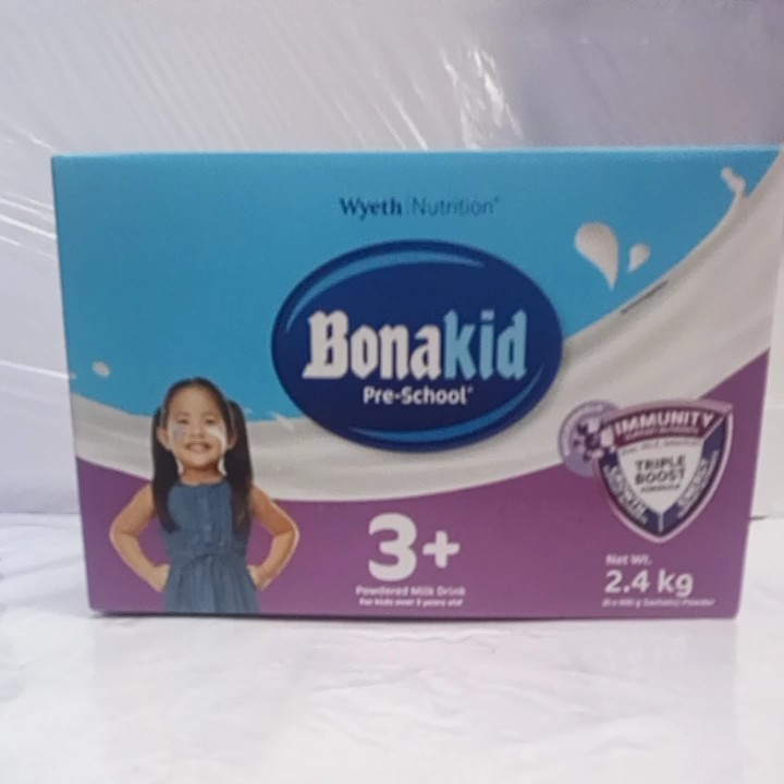 Bonakid Pre-School 3+ Stage 4 Powdered Milk Drink For Kids Over 3 Years ...