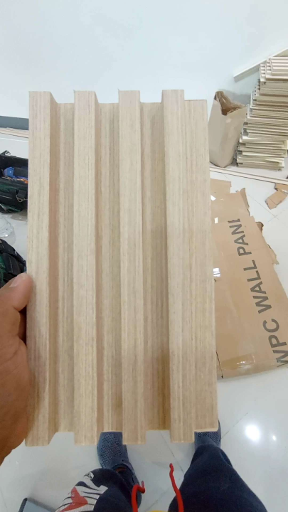 Wpc Fluted Wall Panel Grove Cladding (96.8cmx15cmx17mm and 96 ...