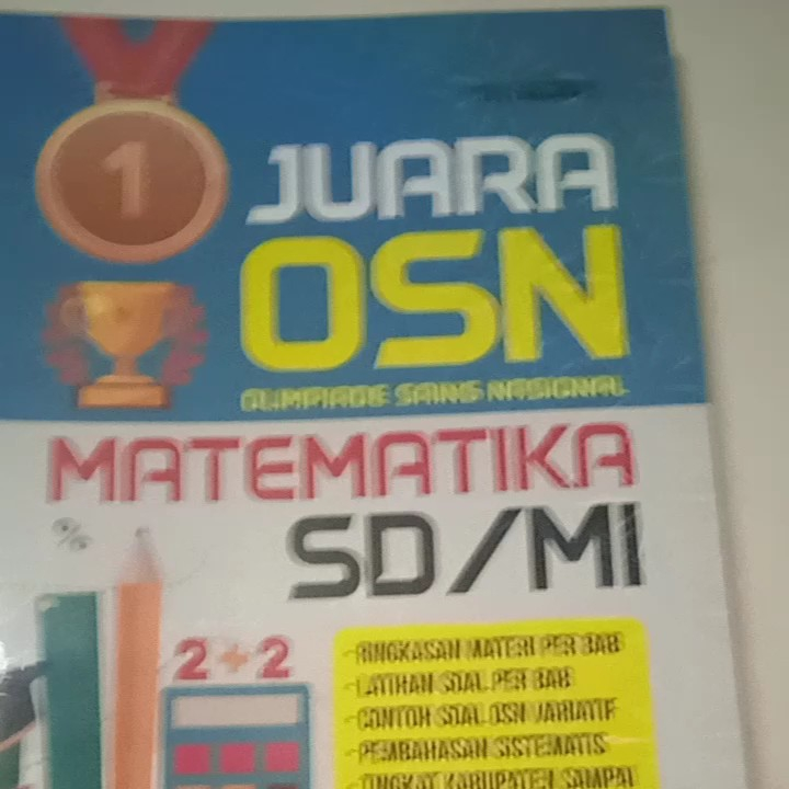 BUKU JUARA OLIMPIADE SAINS NASIONAL ( JUARA OSN) MATEMATIKA | Lazada Indonesia