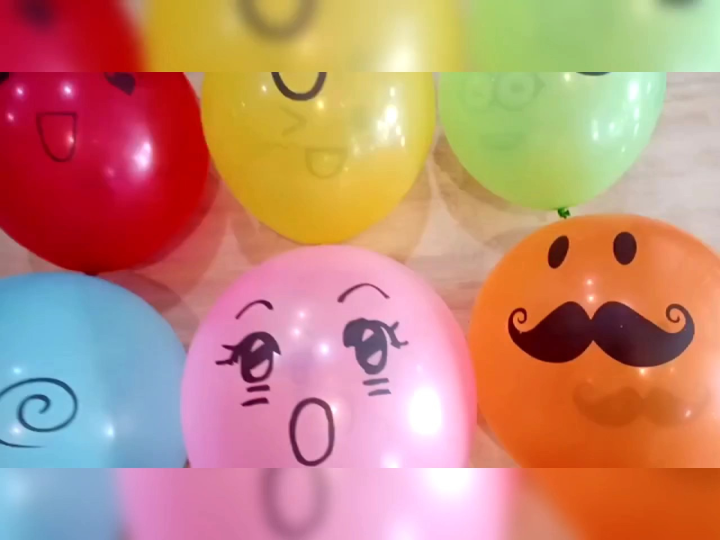 (PART 1) BALON EMOJI LUCU 12 INCH / BALON LATEX MOTIF EMOJI WARNA WARNI ...