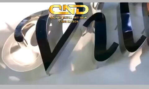Stainless Steel Metal outdoor signage/Mirrorized Finished 3d letters ...