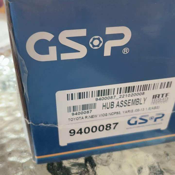 GSP ดุมล้อหลัง Vios / Yaris ปี 2006-2012 [NCP93] มี ABS จำนวน 1 ข้าง ...
