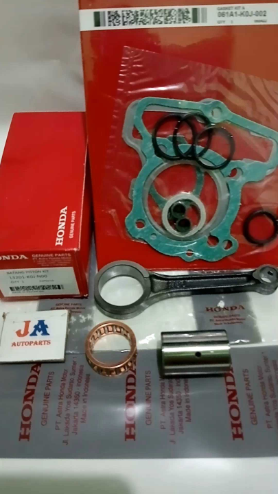 Stang Seher Beat Street New KOJ CONROAD Stang Piston Komplit Honda ...