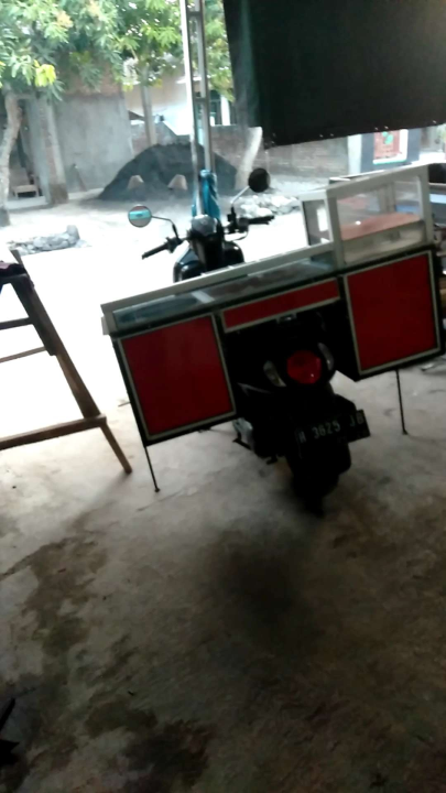 Grobak motor, rombong motor, Grobak bakso, Grobak siomay dll | Lazada ...