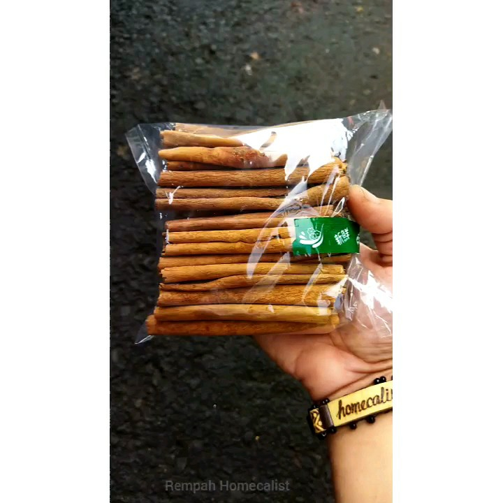 kayu manis batang-kayu manis 100gram-kayu manis asli-cinnamon stick ...